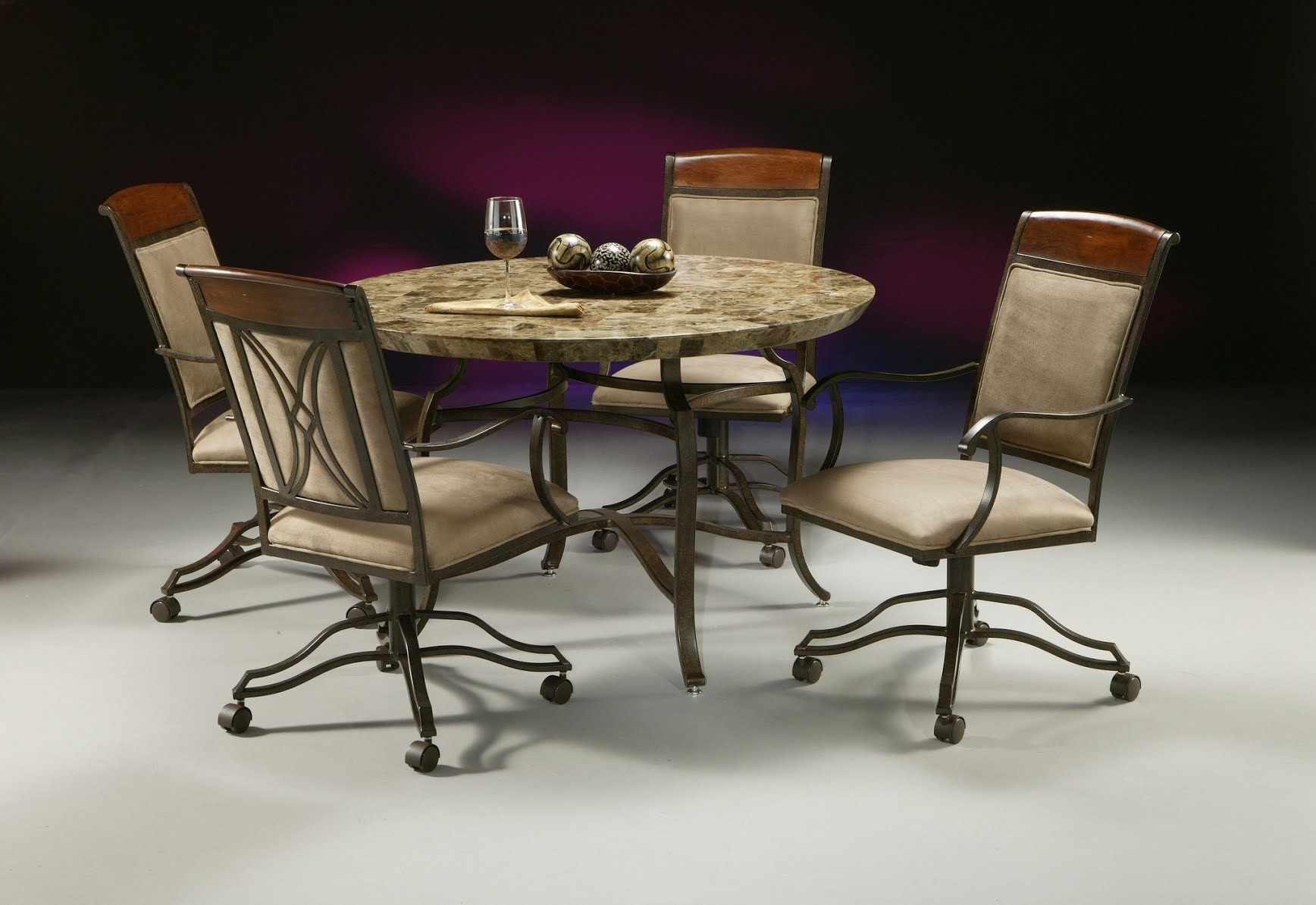 Dinette Sets With Caster Chairs - VisualHunt