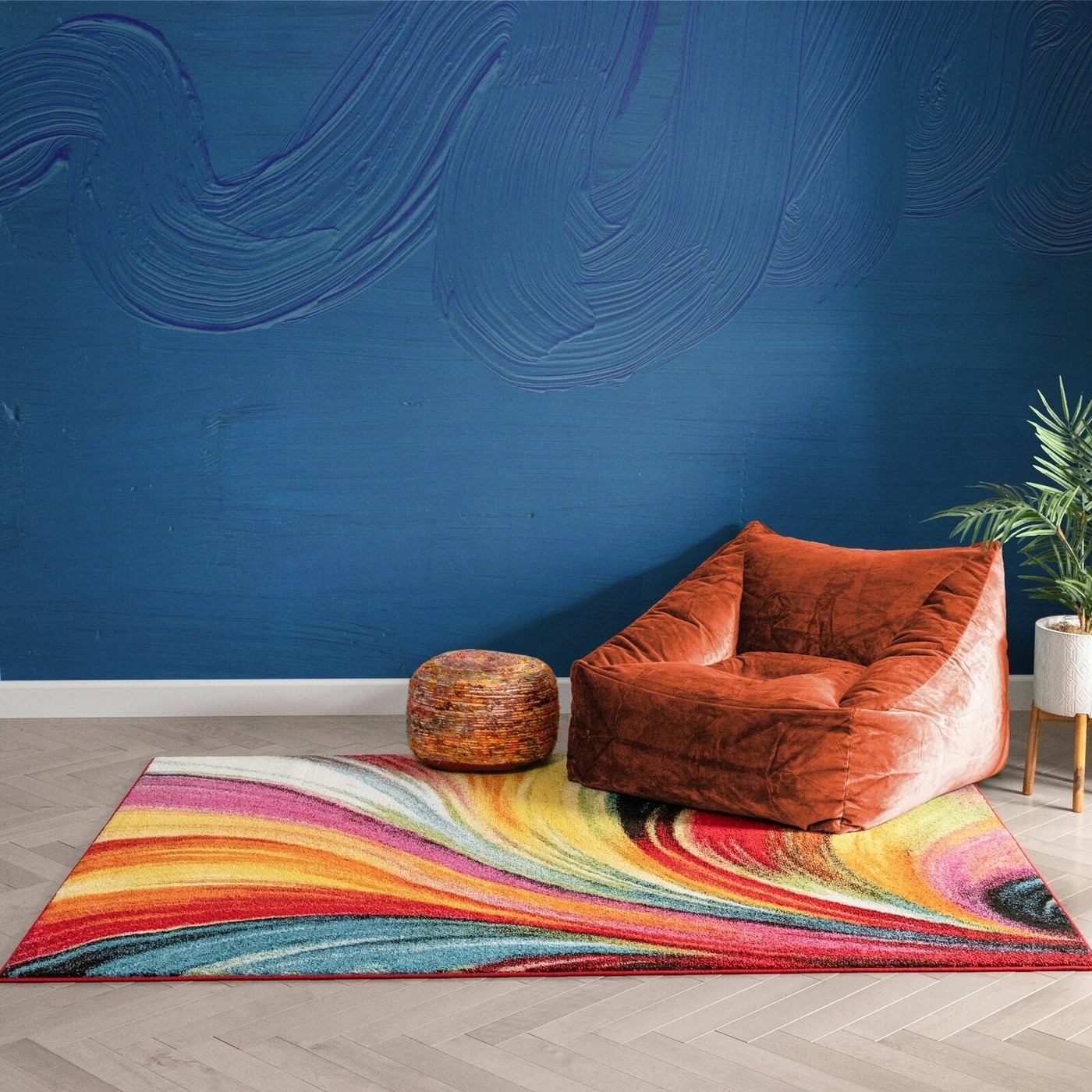 Rainbow Rug - VisualHunt